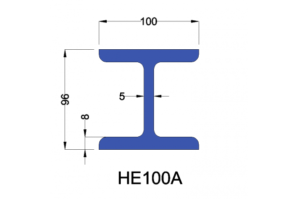 HE100A constructiebalk.nl | Partner van de IJzershop | Online balken