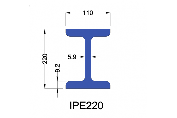 IPE220 constructiebalk.nl | Partner van de IJzershop | Online balken