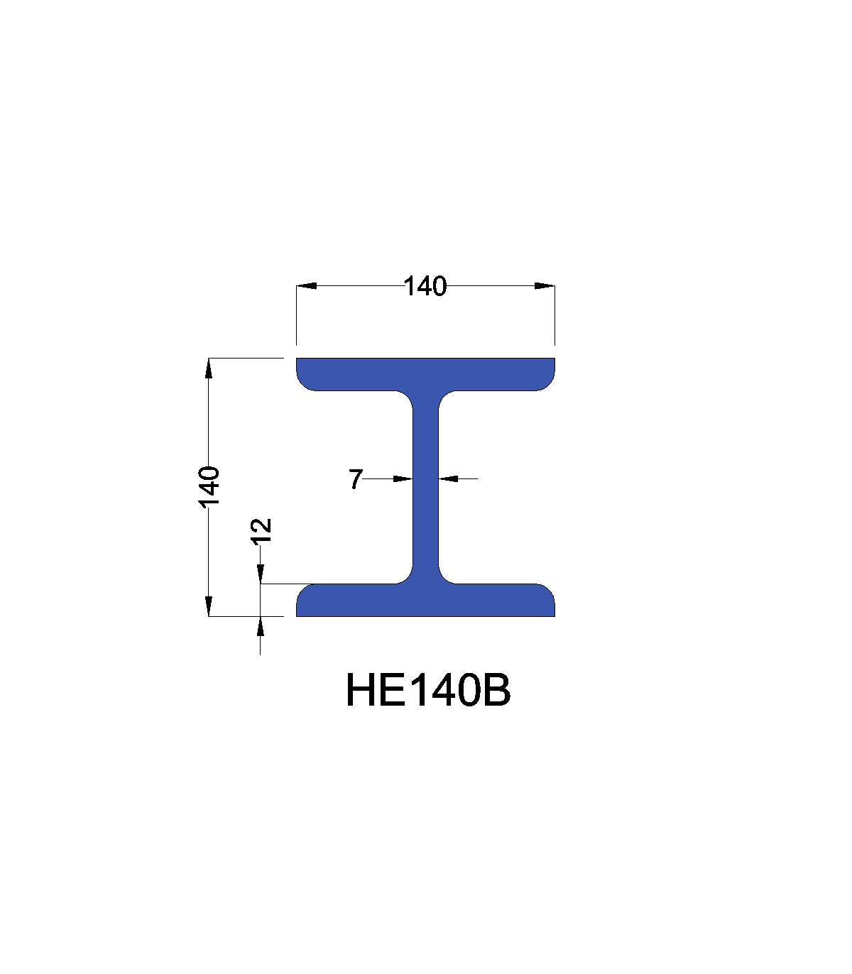 HEB constructiebalken