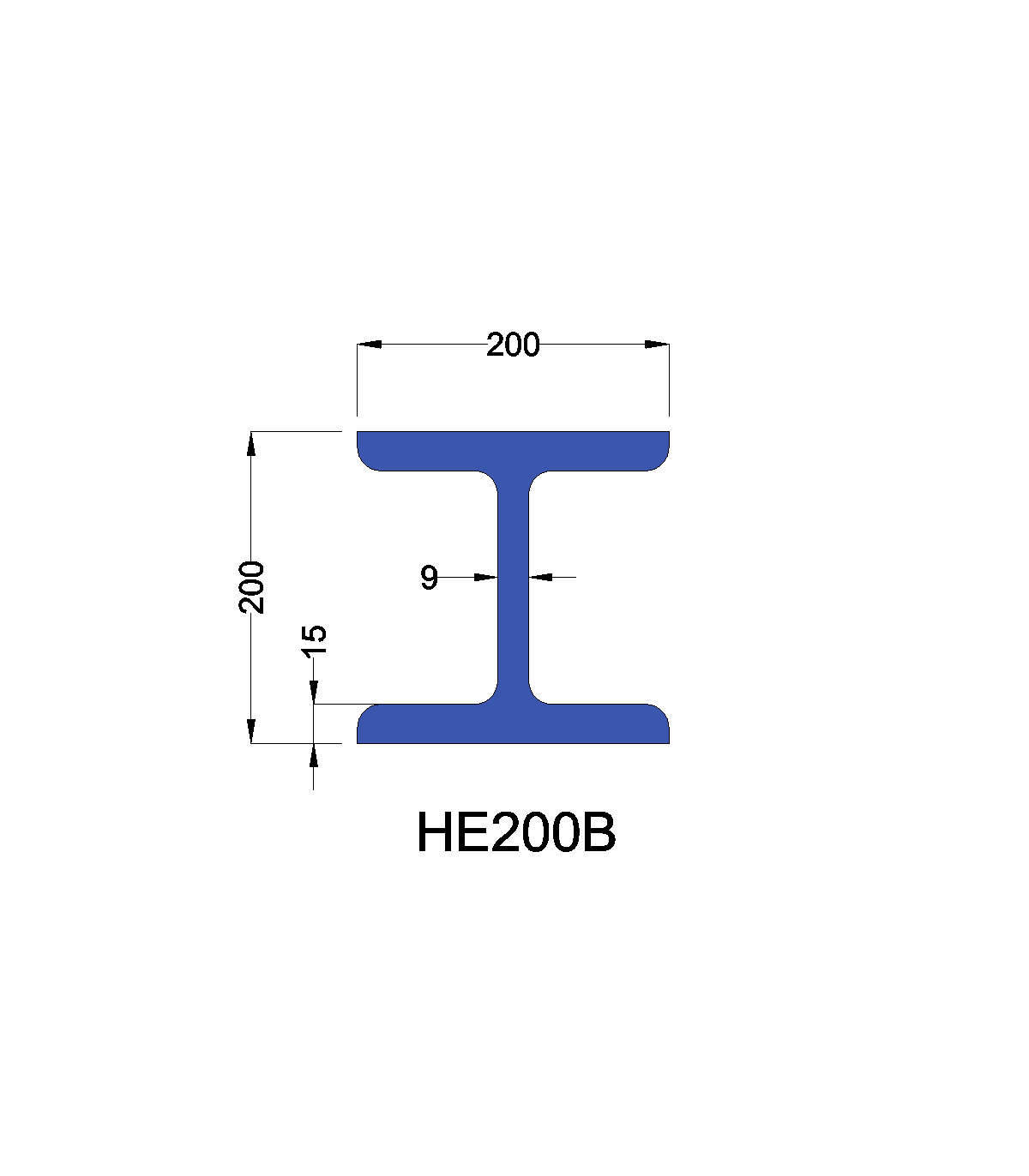 HEB constructiebalken