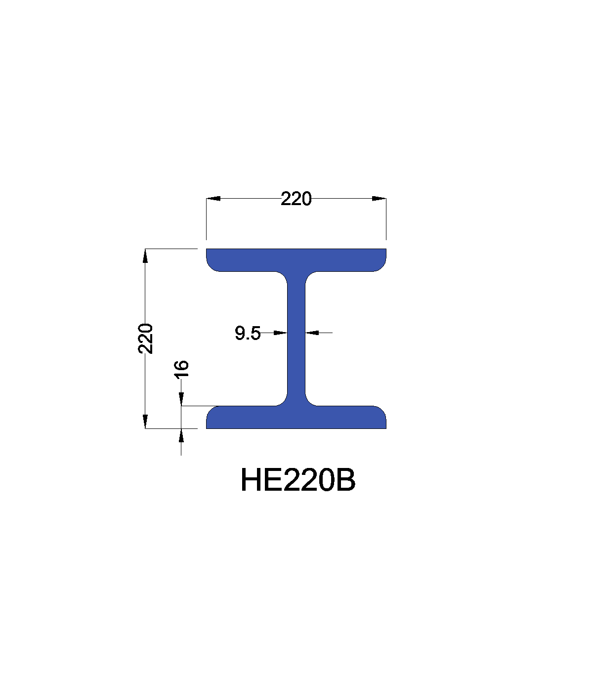 HEB constructiebalken
